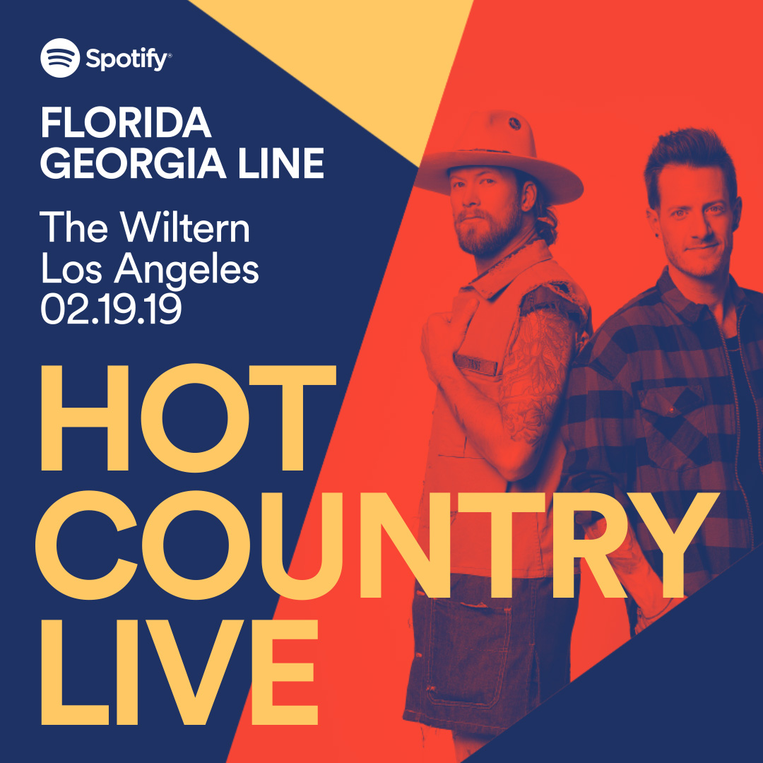 Spotify’s Hot Country Live presents Florida Georgia Line – Country’s ...