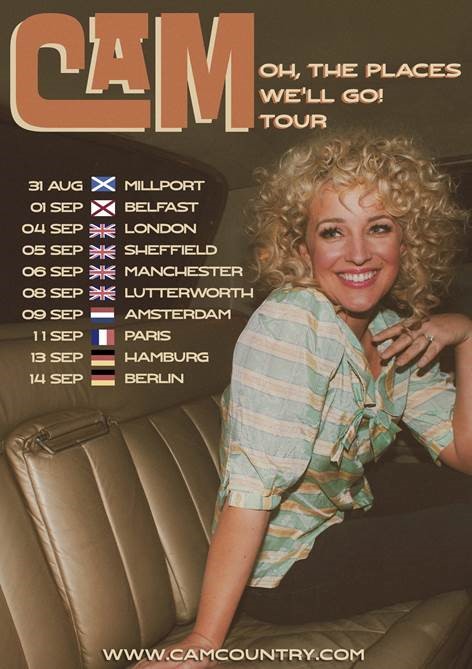 Cam announces 2019 Summer European Tour – Country’s Chatter