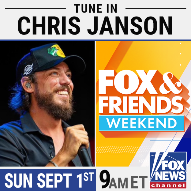 ‘All-American Guy’ Chris Janson Takes The Stage for FOX & Friends Labor Day Show on September ...