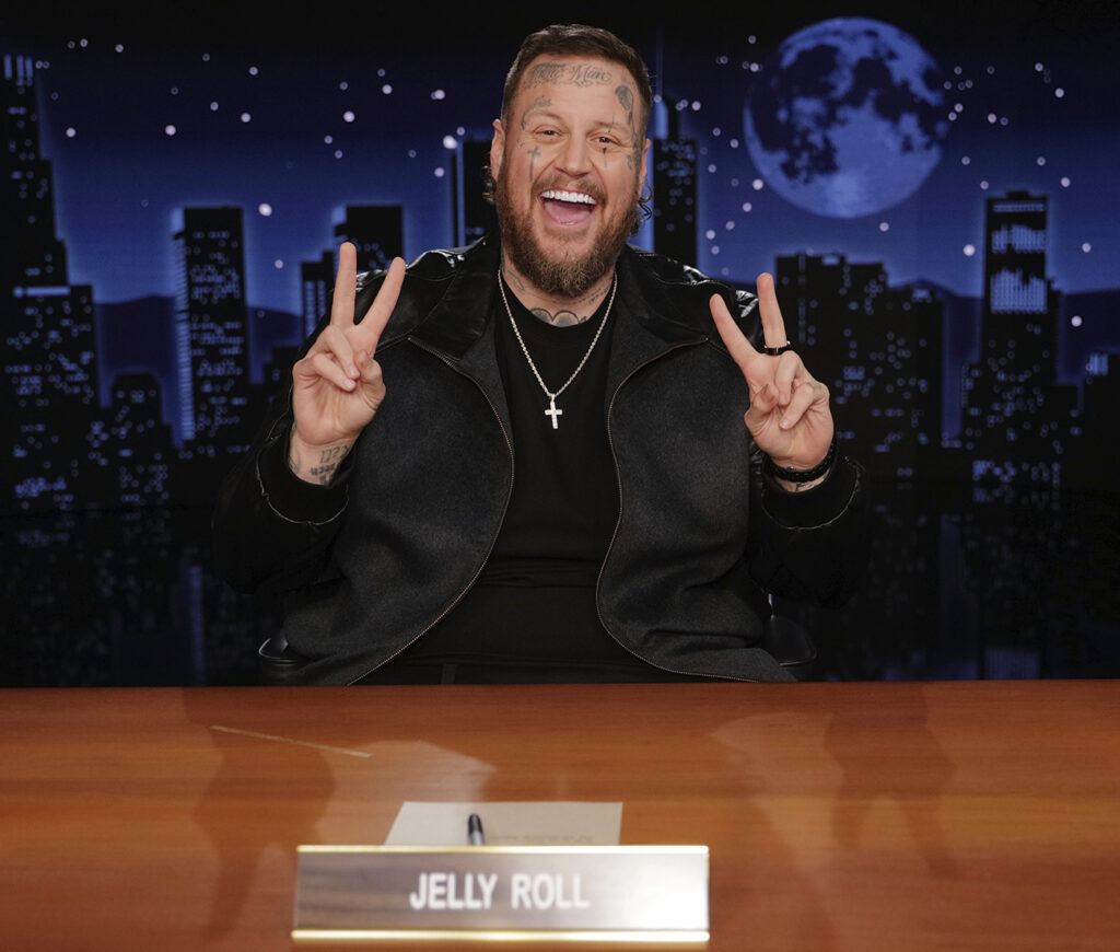 ICYMI: JELLY ROLL GUEST HOSTED JIMMY KIMMEL LIVE! WEDNESDAY AND ...